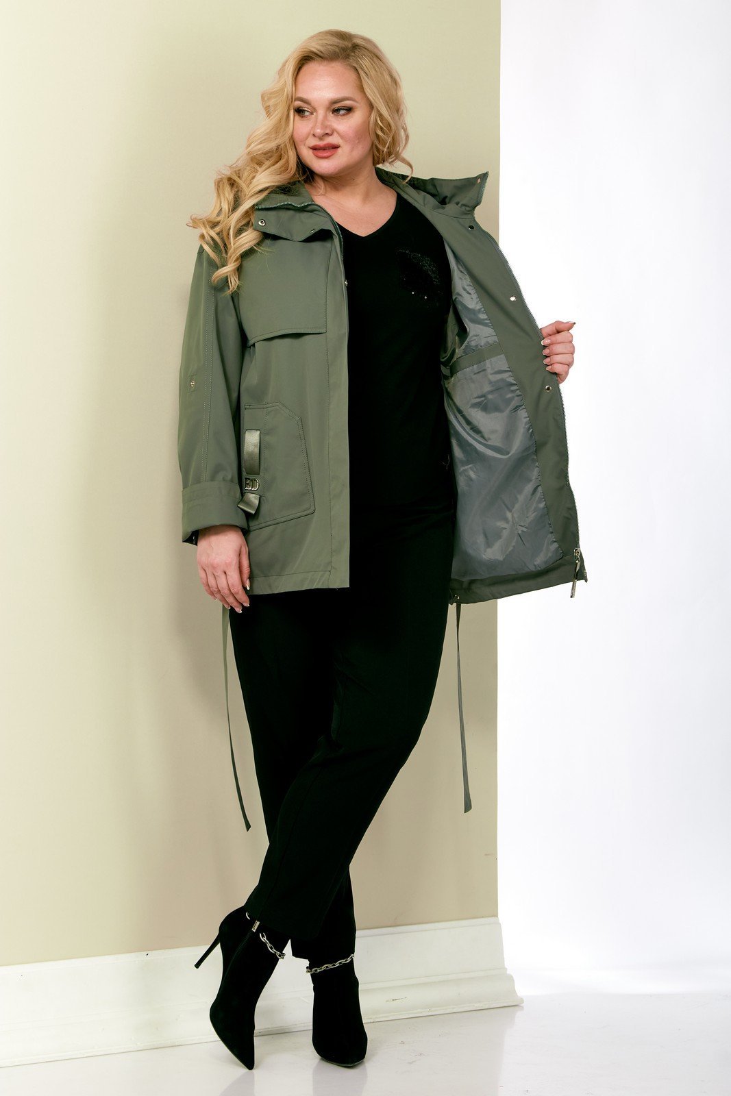 Куртка 2122 хаки Shetti купить - 6% скидка | в наличии